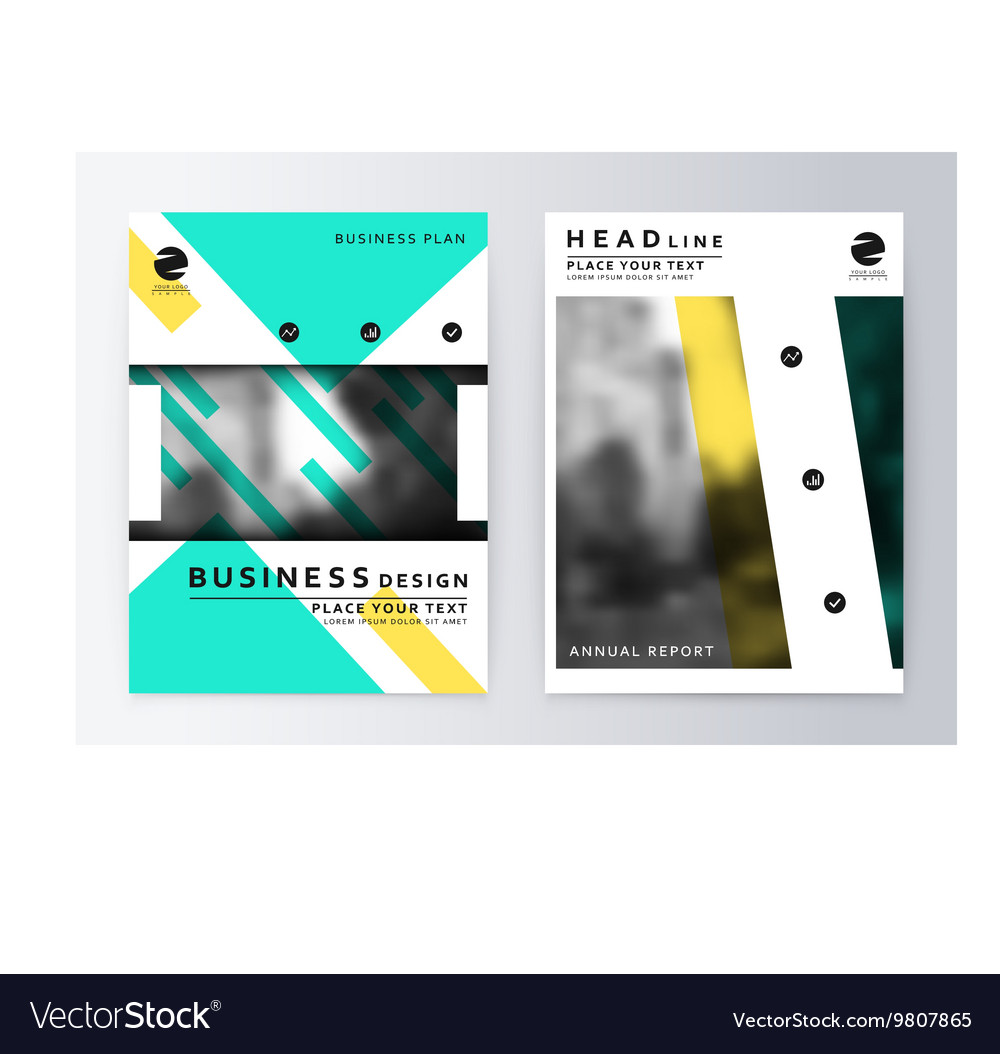 Layout design template Royalty Free Vector Image