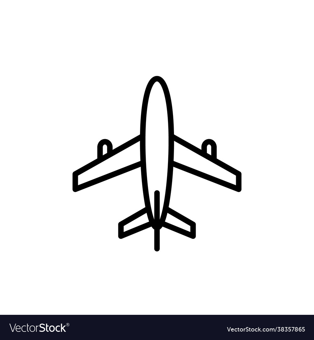 Plane Royalty Free Vector Image - VectorStock