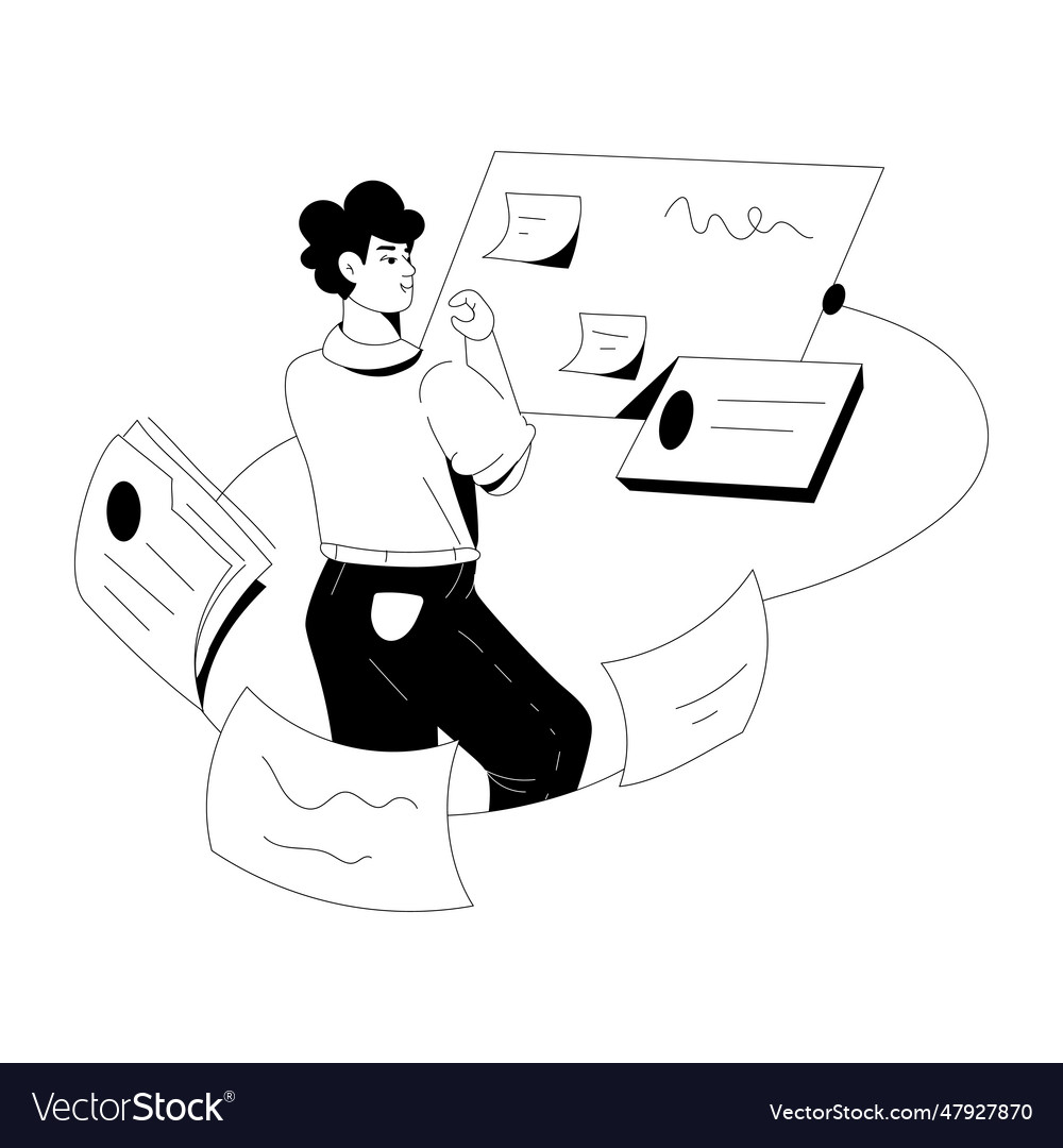 Task planning Royalty Free Vector Image - VectorStock