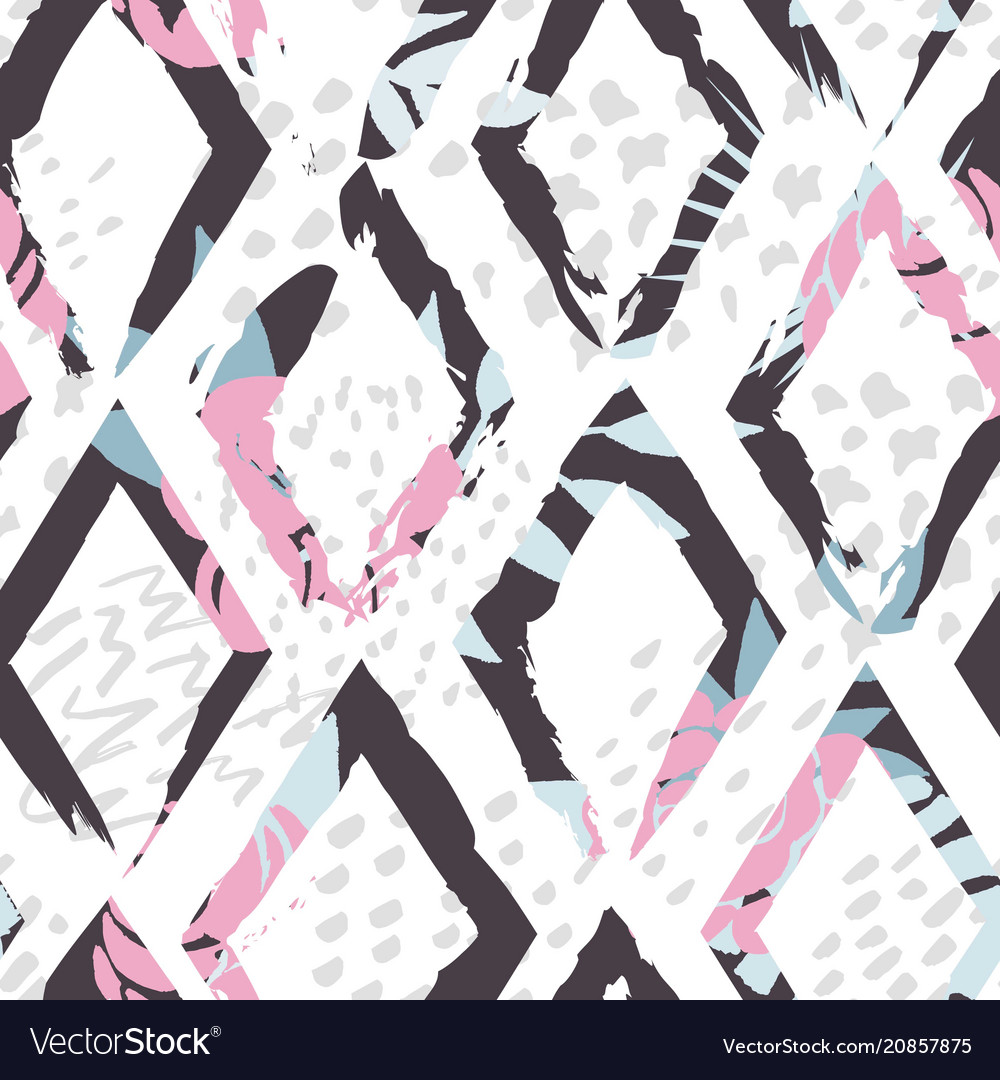 Beautiful abstract seamless pattern Royalty Free Vector