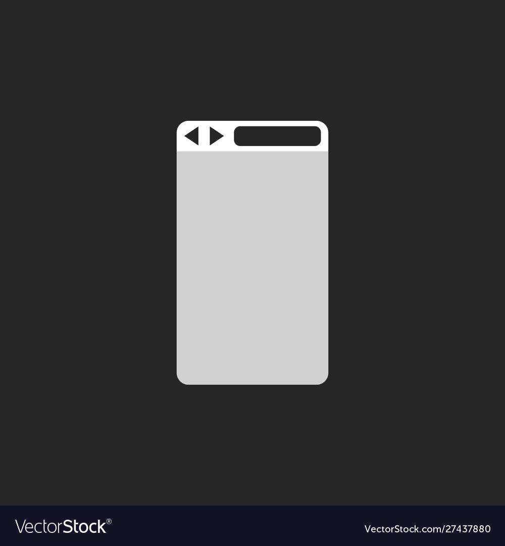 Flat blank browser windows Royalty Free Vector Image Flat blank browser windows Royalty Free Vector Image