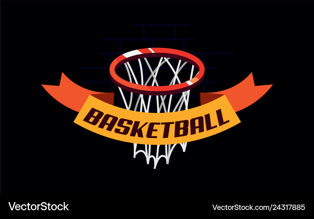 Basketball sport design Royalty Free Vector Image