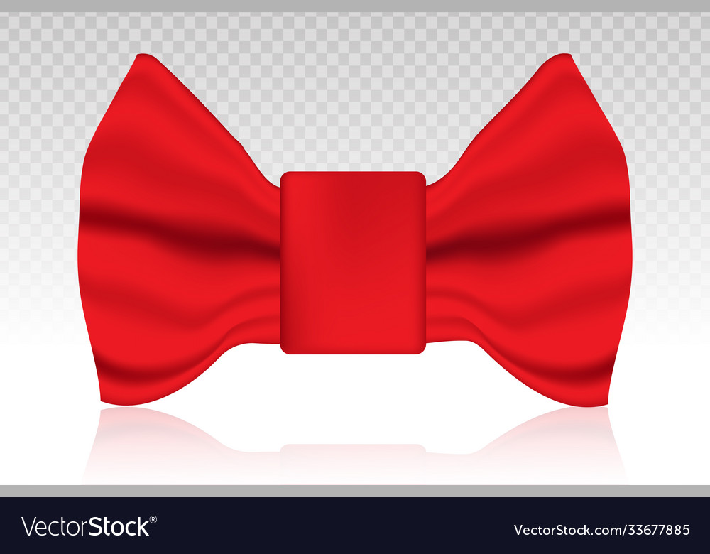 Bow tie or bowties fashion accessory flat icon on Vector Image