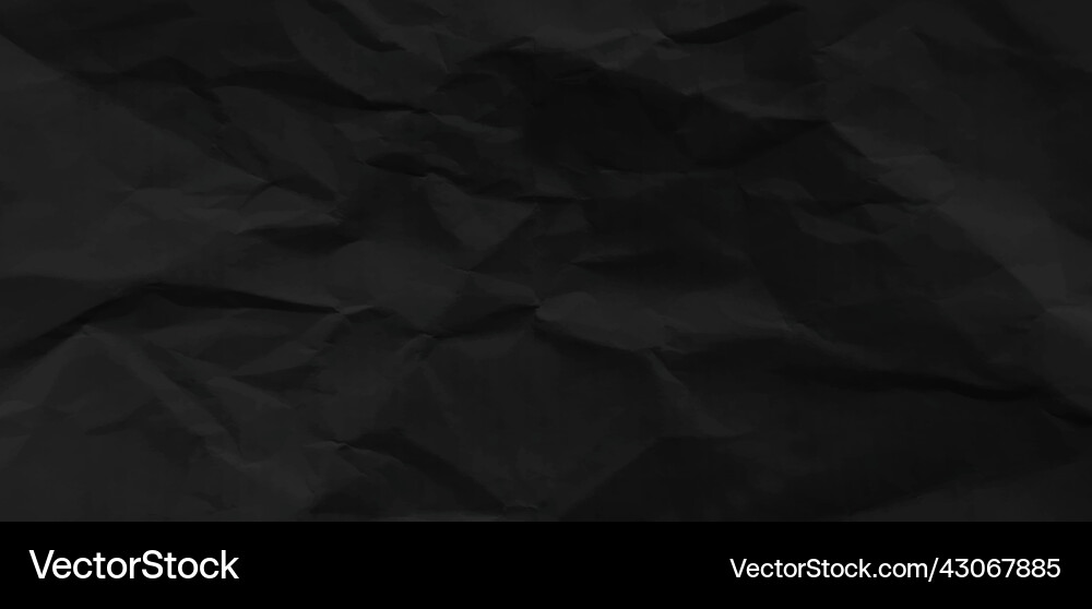 Crumpled paper texture realistic crease sheet Vector Image