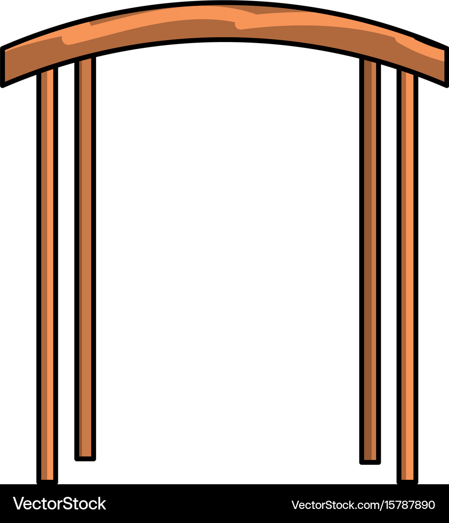 Arc decorative design to special celebrate Vector Image