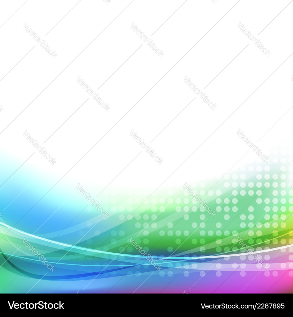 Abstract bright colorful transparent background Vector Image