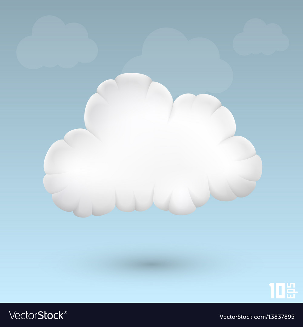 Cloud Royalty Free Vector Image - VectorStock