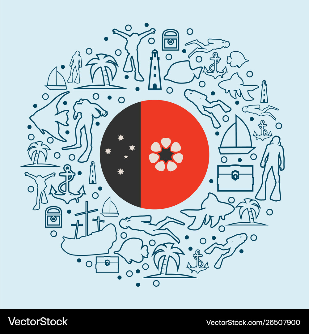 Travel And Vacation Royalty Free Vector Image Vectorstock