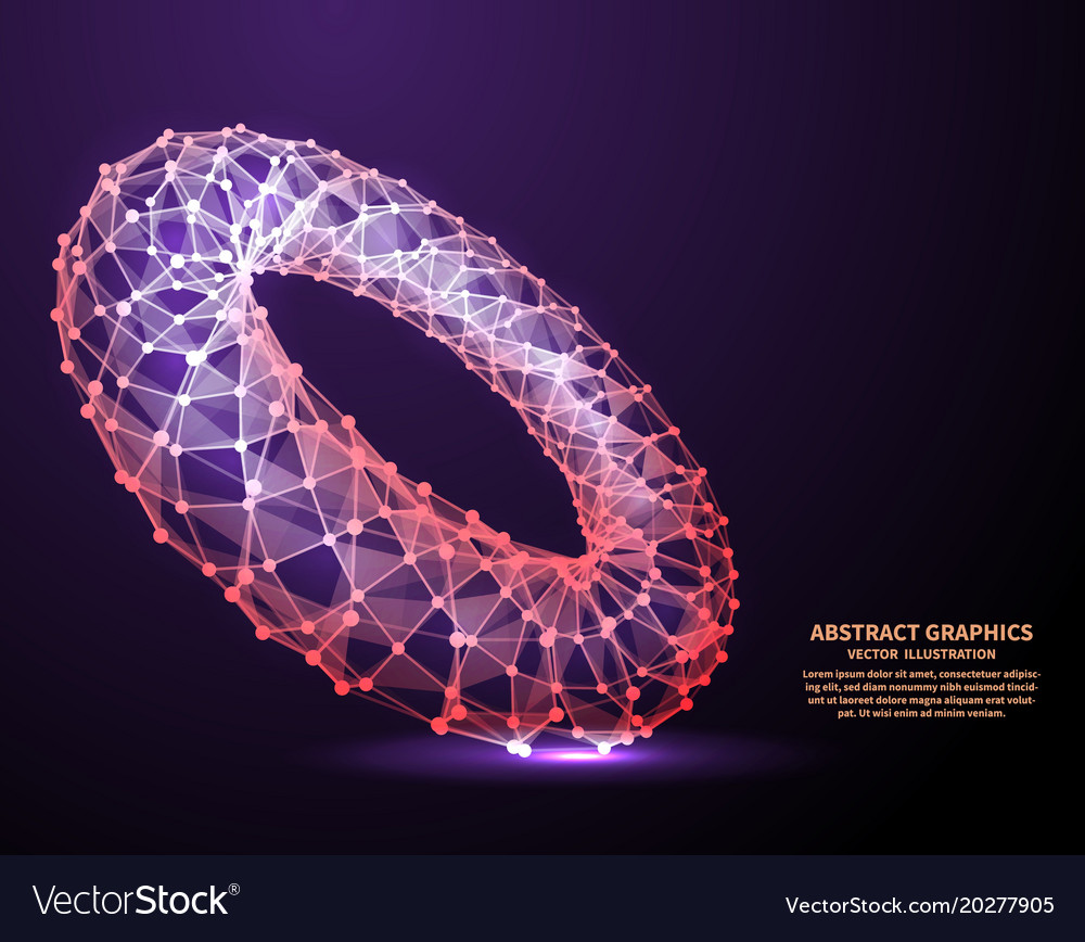 Electronic ring technology background Royalty Free Vector