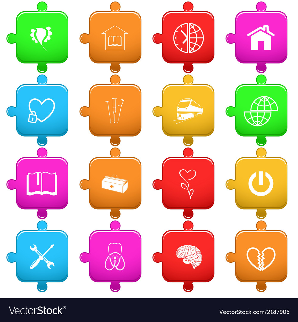 Set Royalty Free Vector Image - VectorStock