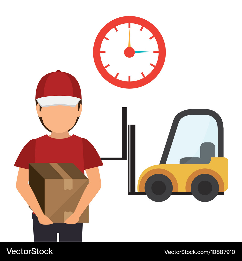 Fast shipping design Royalty Free Vector Image