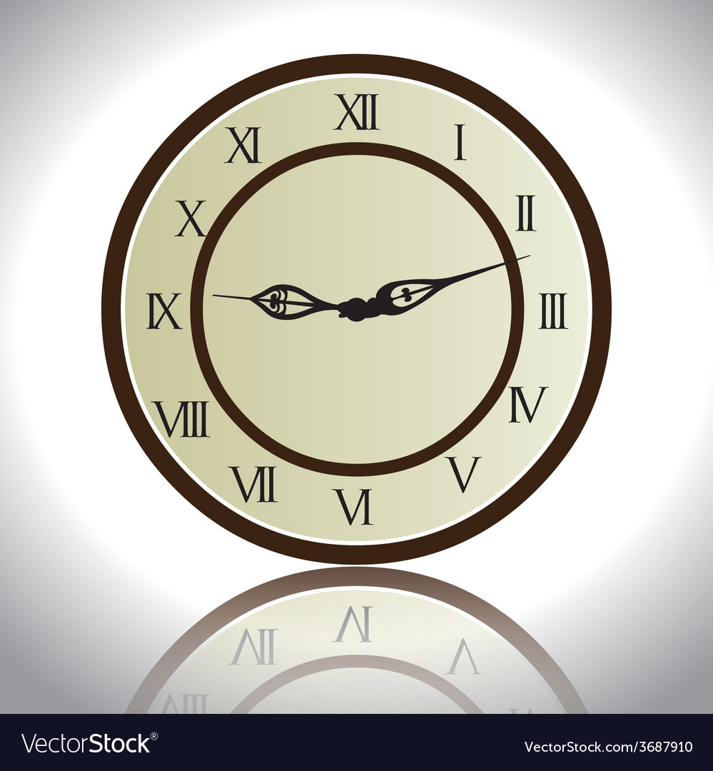 Time design Royalty Free Vector Image - VectorStock