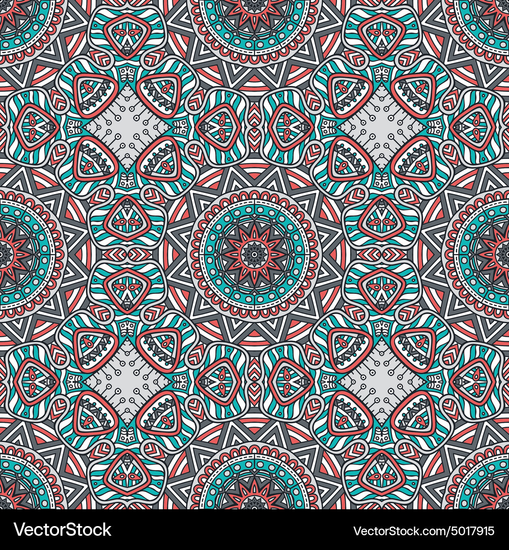 Ethnic seamless pattern Royalty Free Vector Image