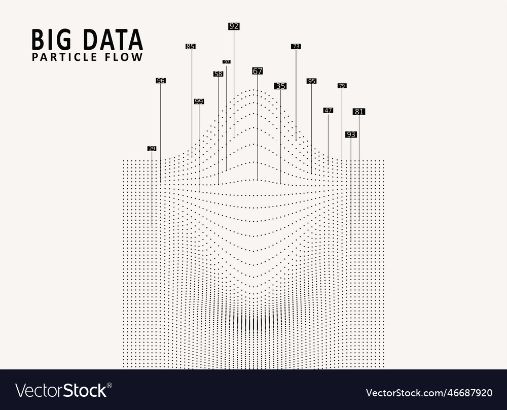 Abstract Infographics Visualization Royalty Free Vector