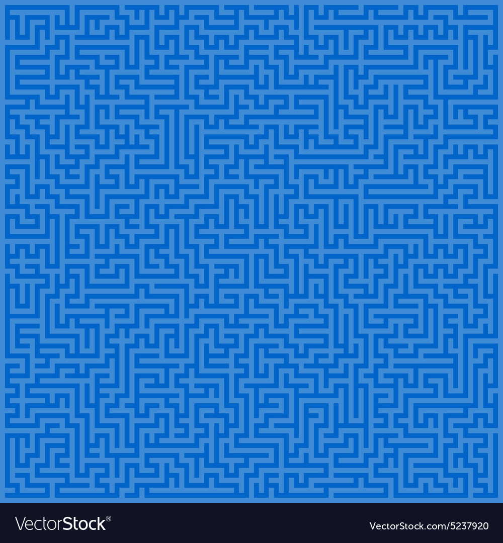 Maze Tile Royalty Free Vector Image Vectorstock
