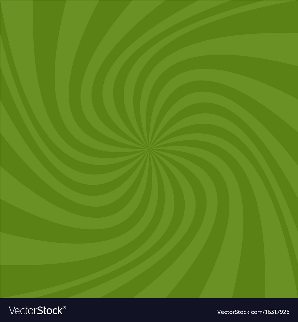 Green abstract spiral background - design Vector Image Green abstract spiral background - design Vector Image