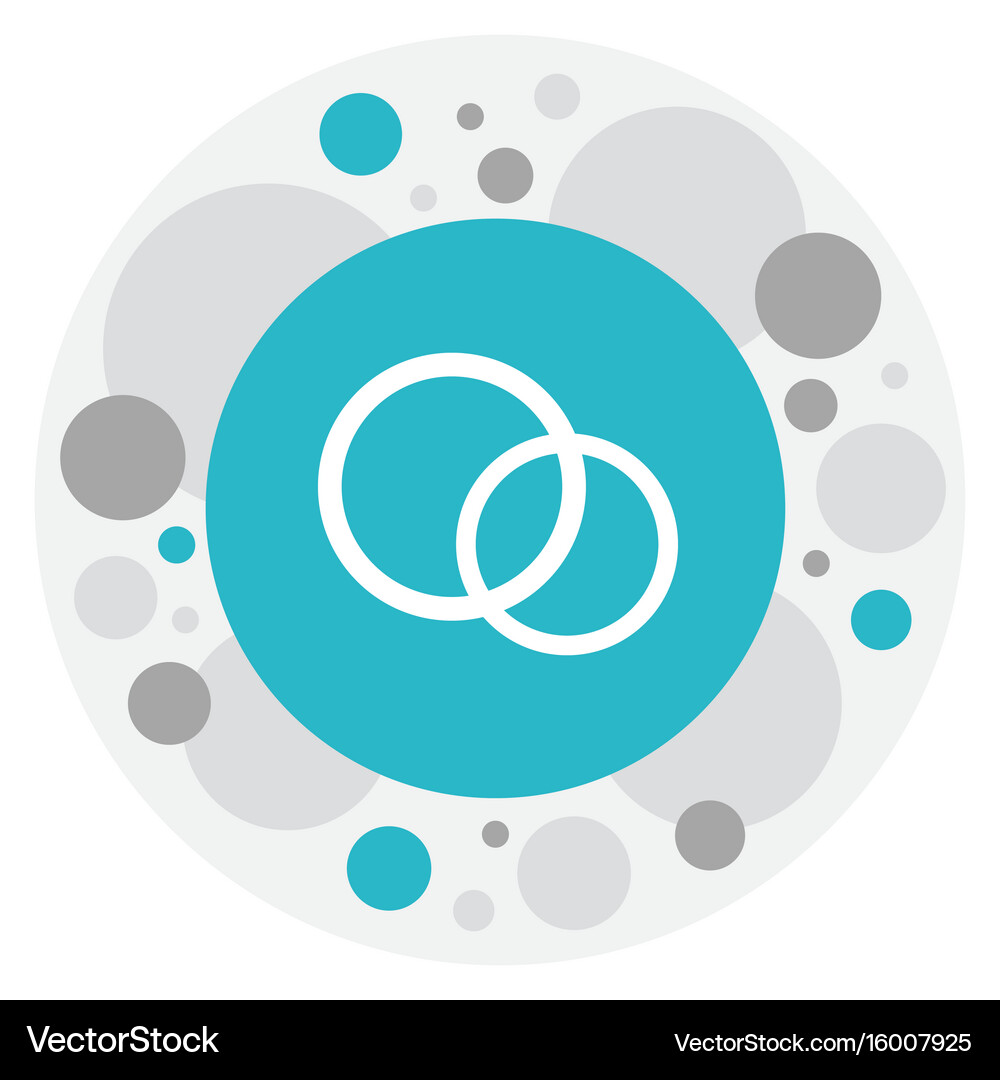 Heart symbol on engagement Royalty Free Vector Image
