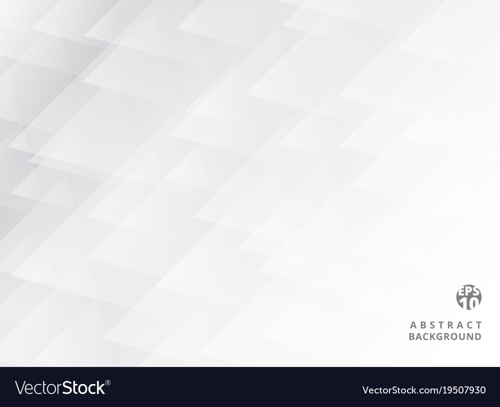 Abstract geometric overlay elegant white and grey Vector Image
