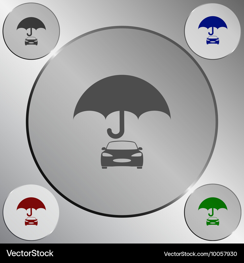 Cargo insurance icon Royalty Free Vector Image