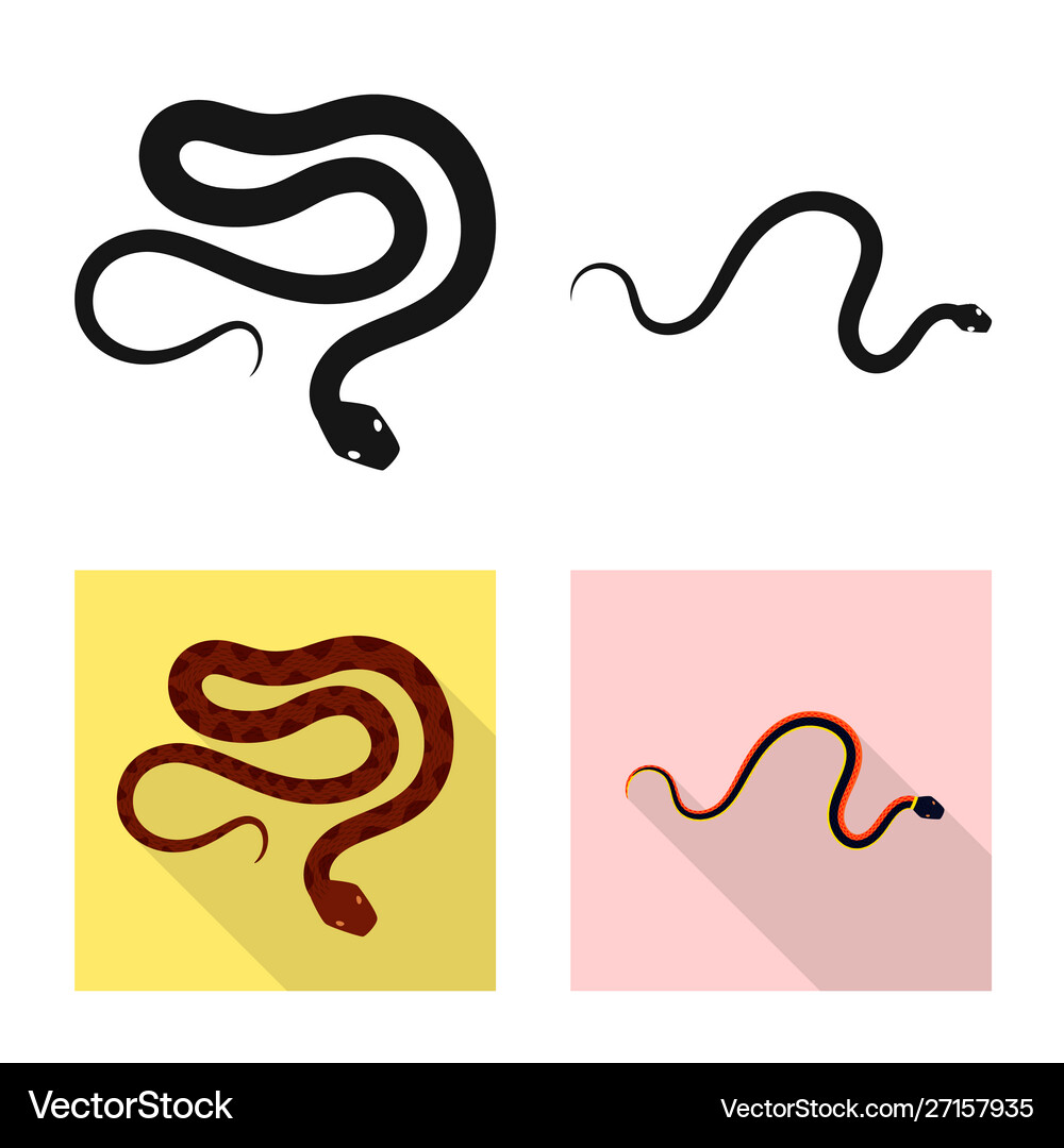Design mammal and danger logo set Royalty Free Vector Image