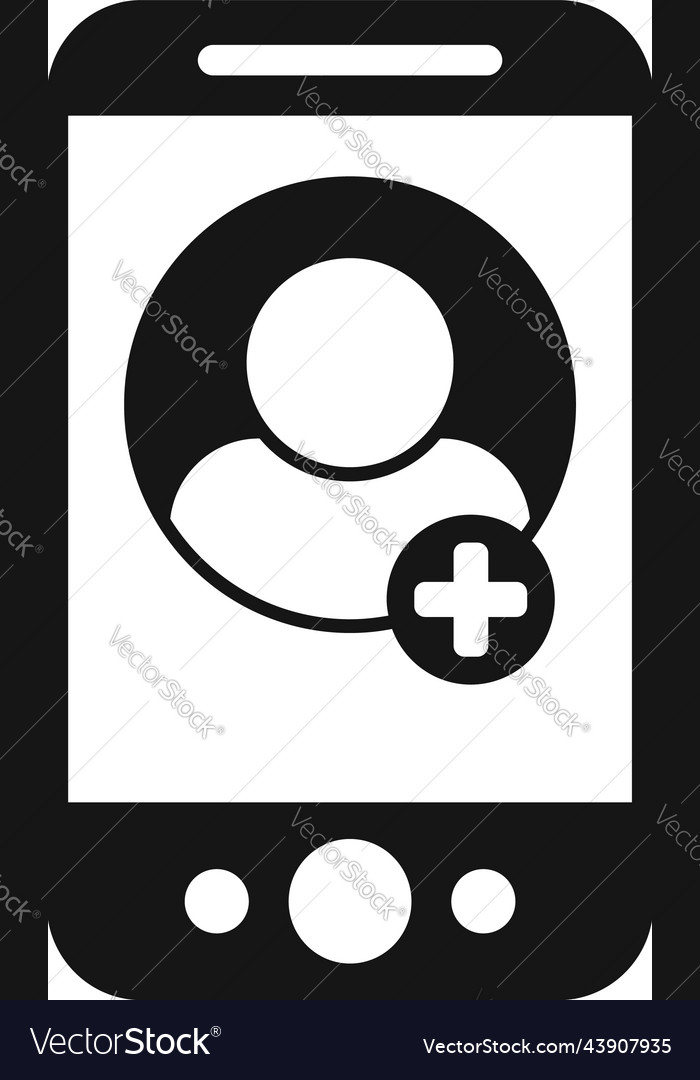 Phone interface icon simple email message Vector Image