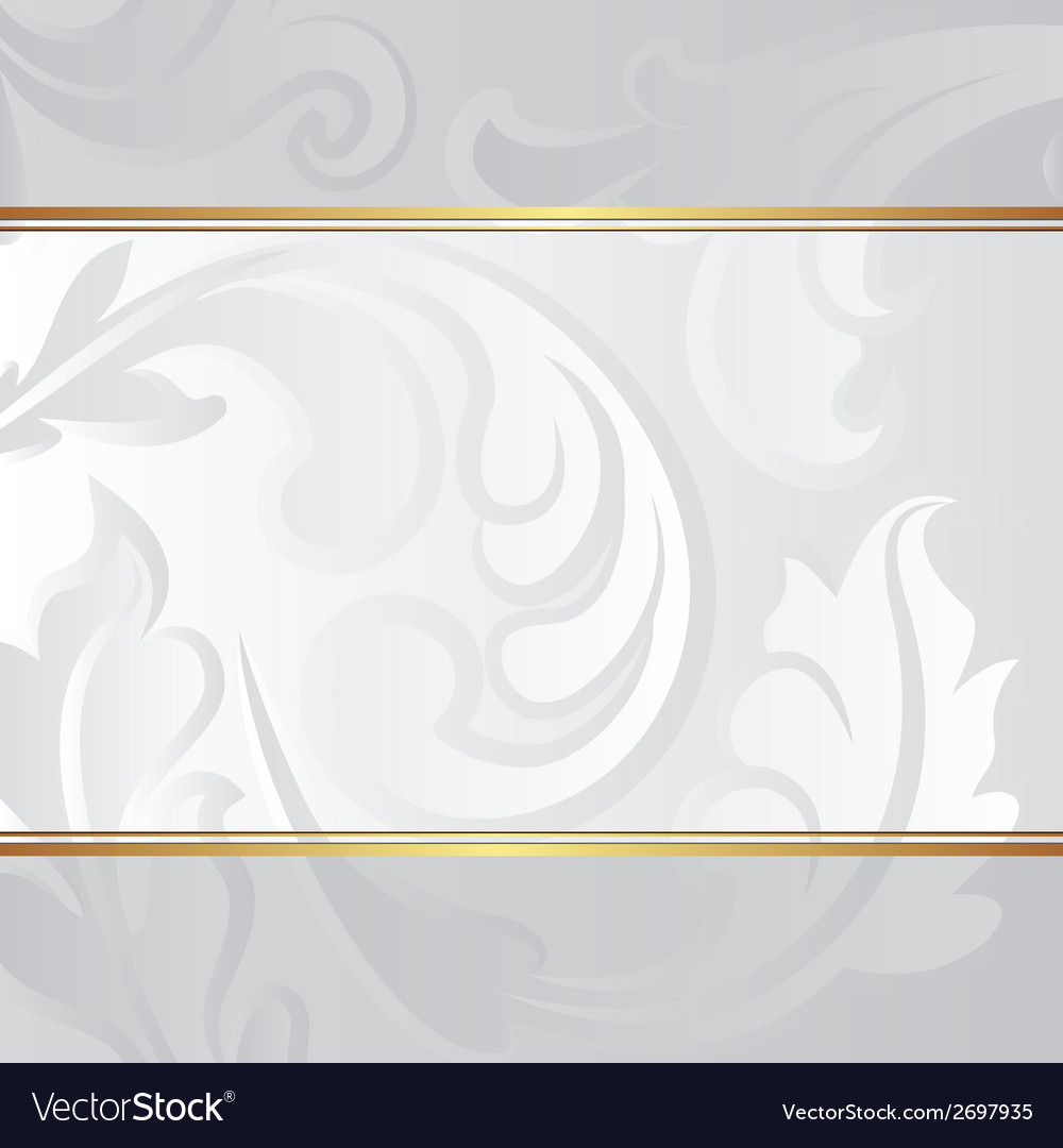 White background Royalty Free Vector Image - VectorStock