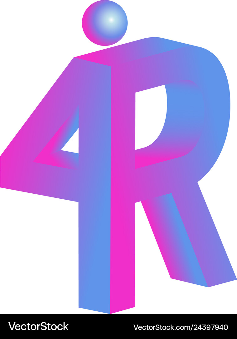 40 industrial revolution 4ir sign Royalty Free Vector Image