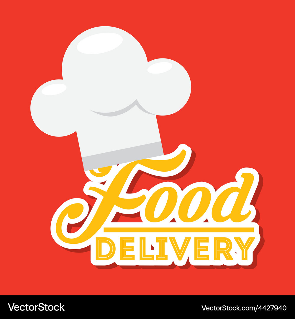 Food delivery Royalty Free Vector Image - VectorStock