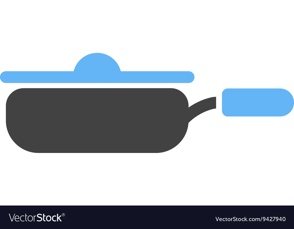 Frying pan Royalty Free Vector Image - VectorStock