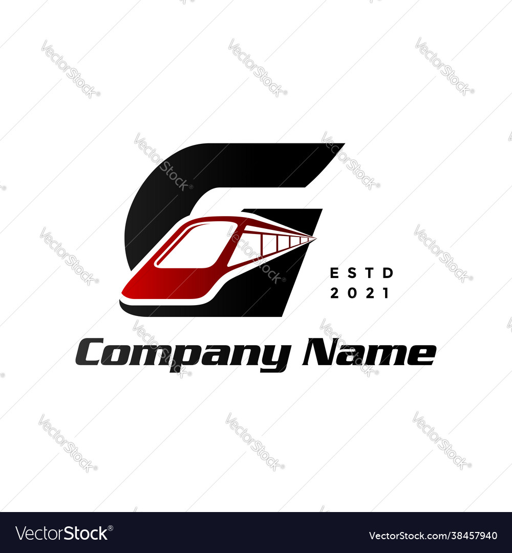 Initial g train Royalty Free Vector Image - VectorStock