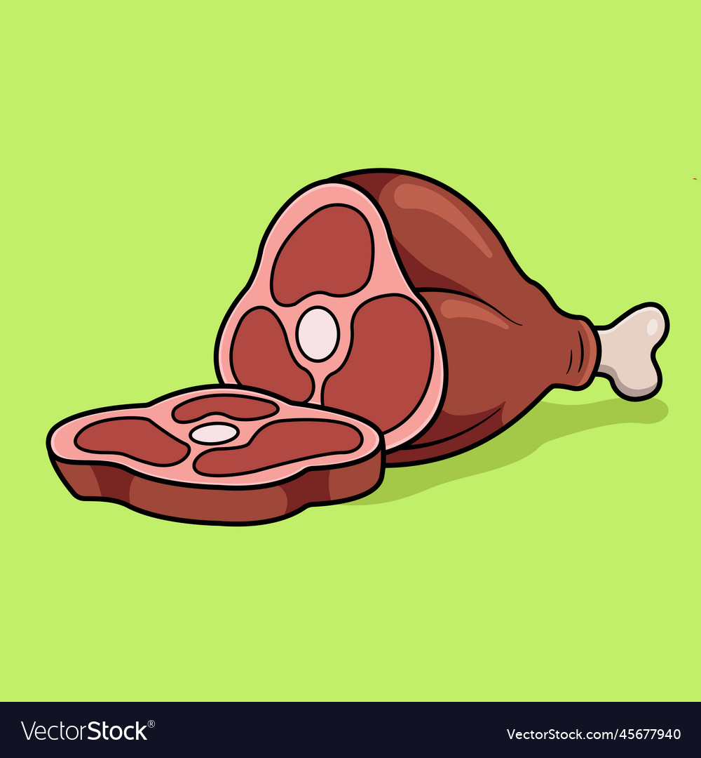 Meat Royalty Free Vector Image - VectorStock