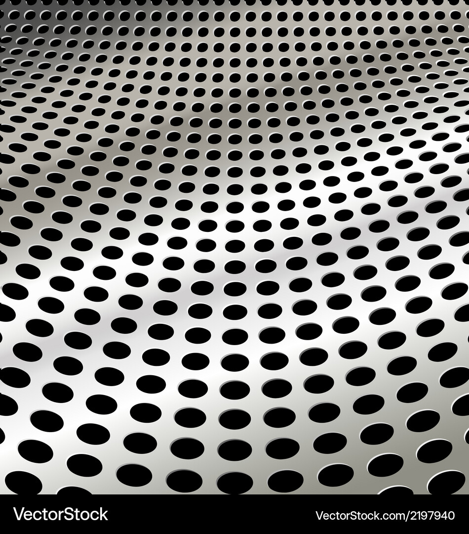 Silver metal template background Royalty Free Vector Image
