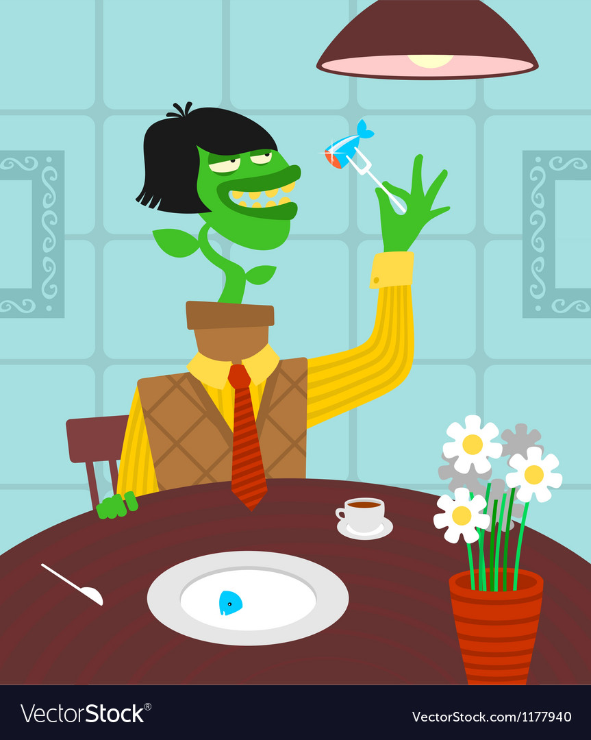 Taster Royalty Free Vector Image - VectorStock