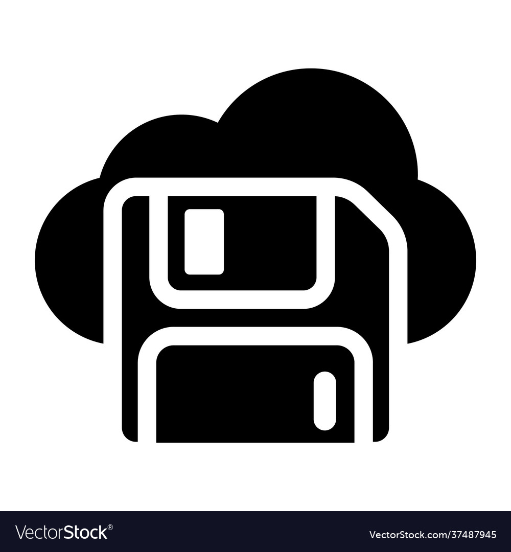 Cloud storage Royalty Free Vector Image - VectorStock