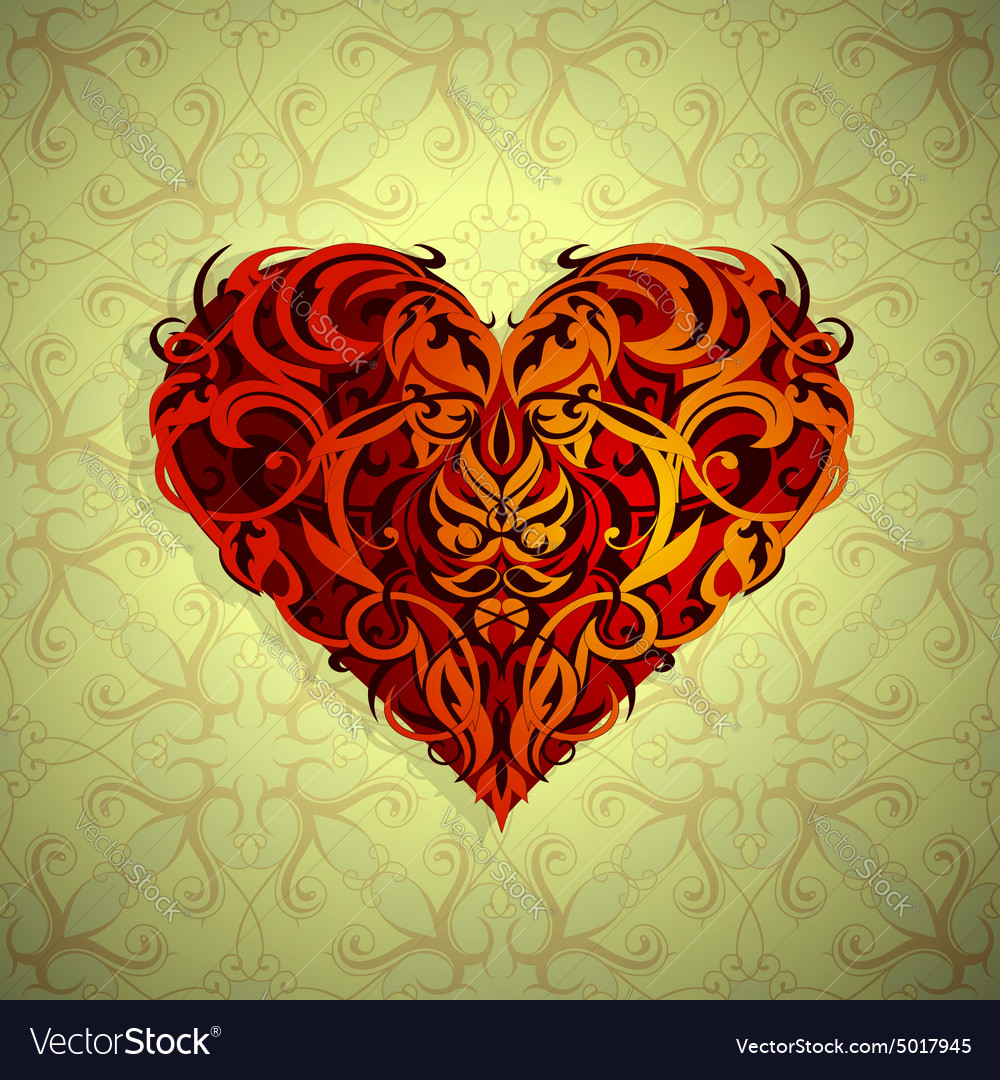 Heart shape Royalty Free Vector Image - VectorStock
