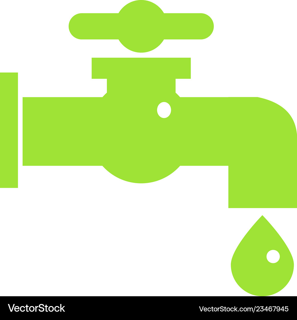 Water icon on white background for graphic and web