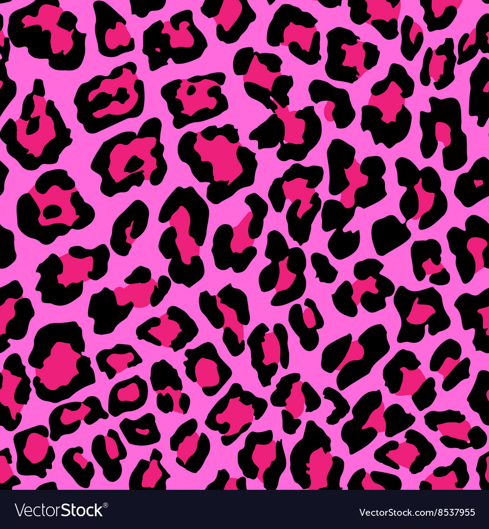 Leopard pattern a Royalty Free Vector Image - VectorStock