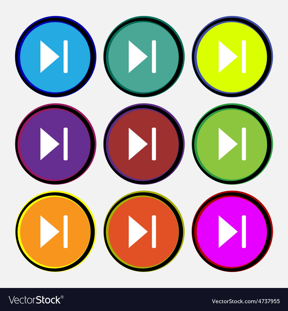 Next track Royalty Free Vector Image - VectorStock Next track Royalty Free Vector Image - VectorStock