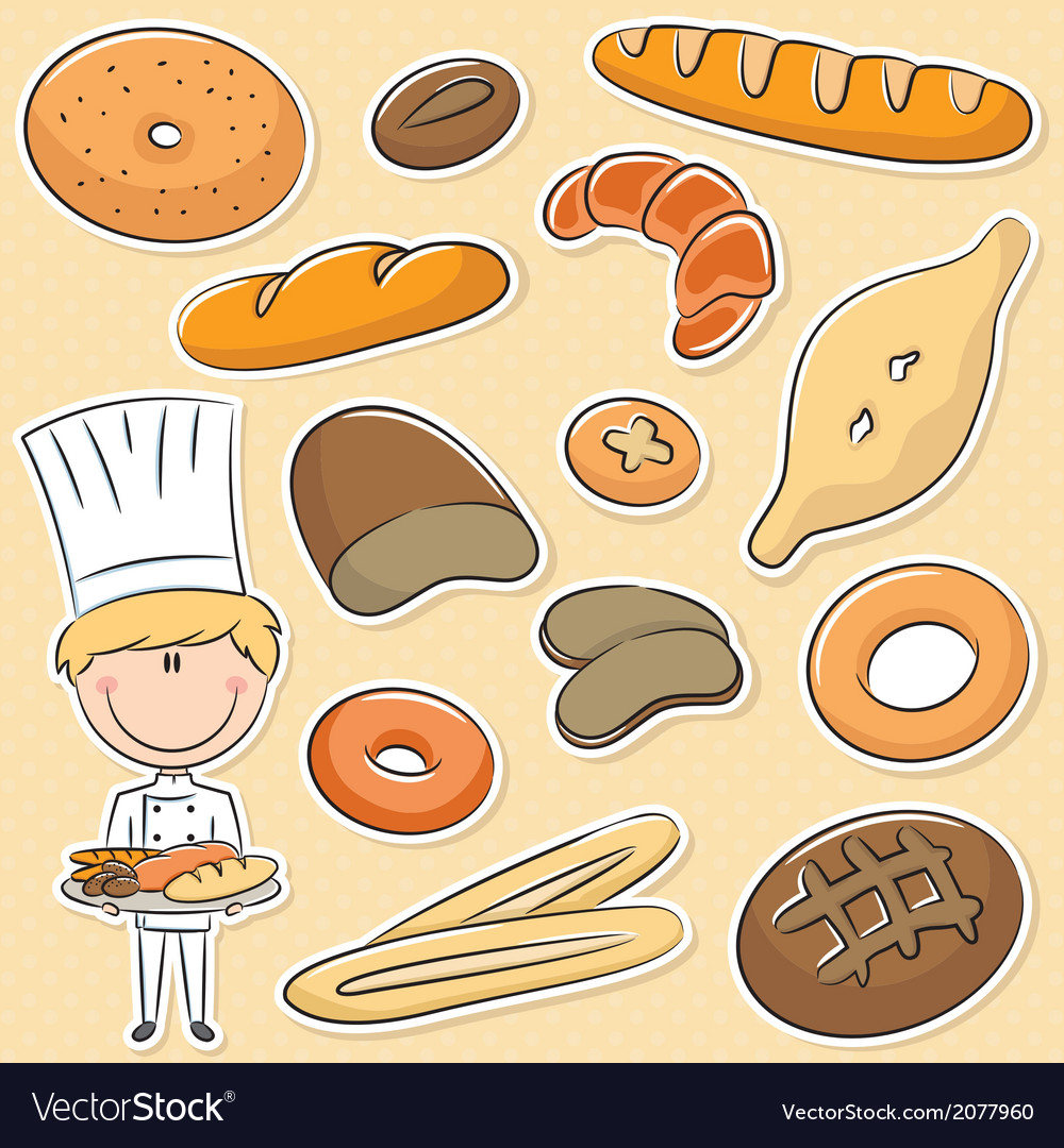 Baker Royalty Free Vector Image - VectorStock