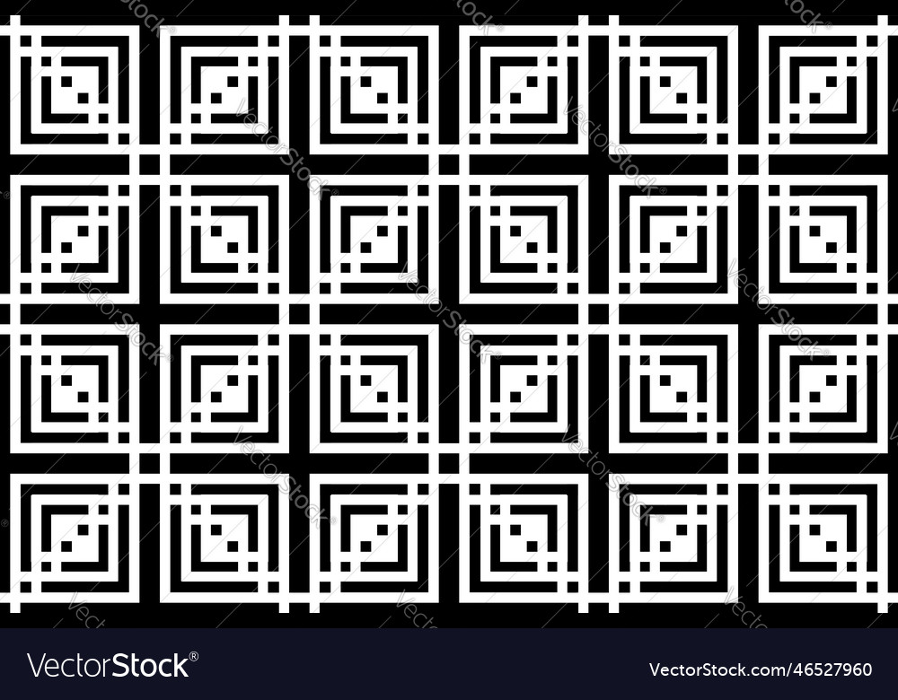 Seamless geometric checked pattern Royalty Free Vector Image