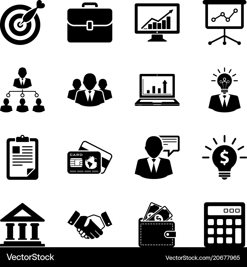 Business and finance Royalty Free Vector Image