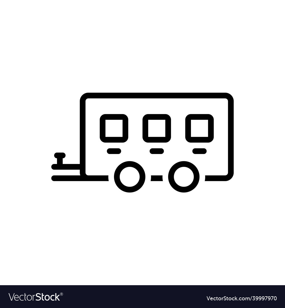 Trailers Royalty Free Vector Image - VectorStock