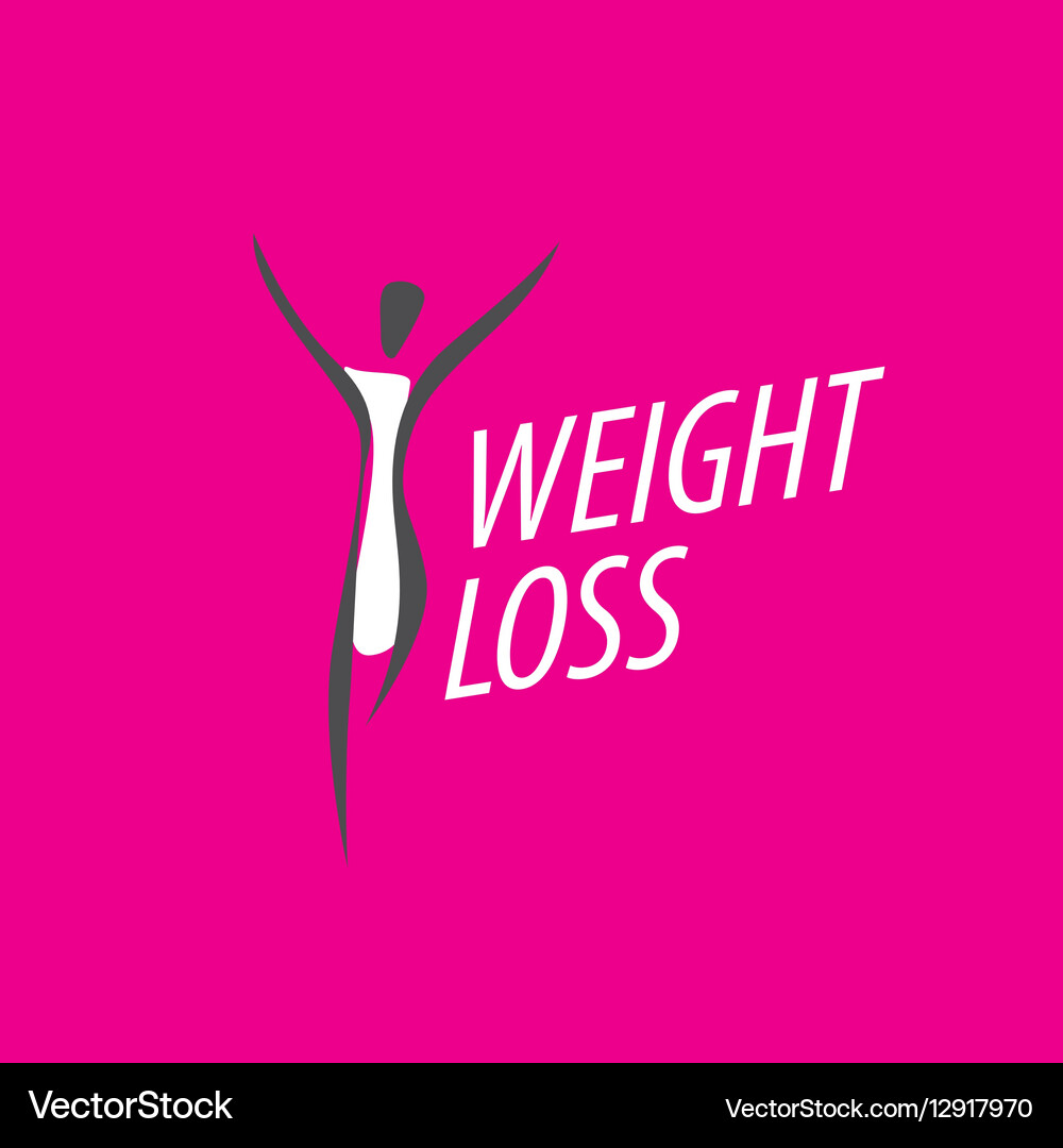 Weight loss logo Royalty Free Vector Image - VectorStock