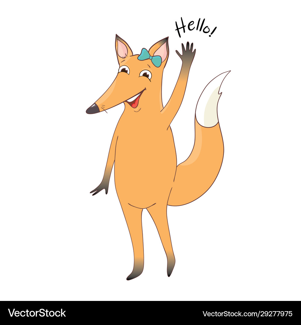 Childish background with smiling cartoon Vector Image