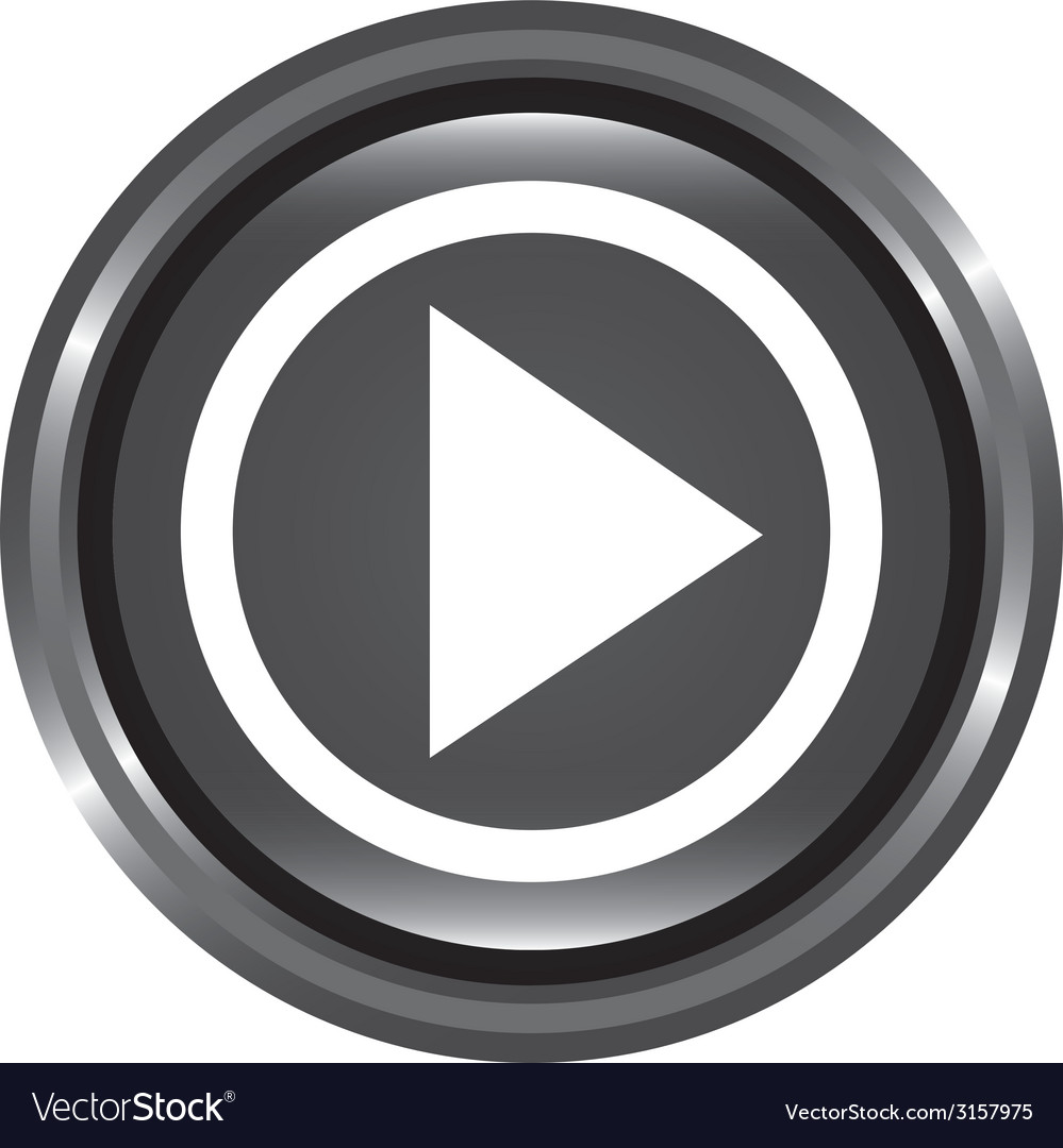 Play button design Royalty Free Vector Image - VectorStock