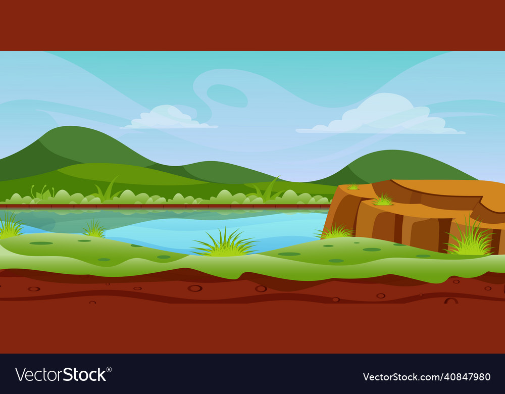 Landscape Royalty Free Vector Image - VectorStock
