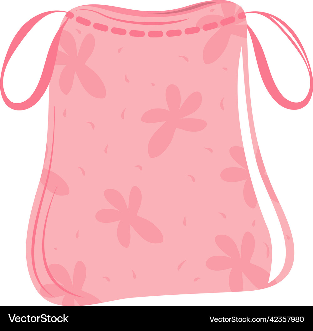 Menstrual feminine bag Royalty Free Vector Image