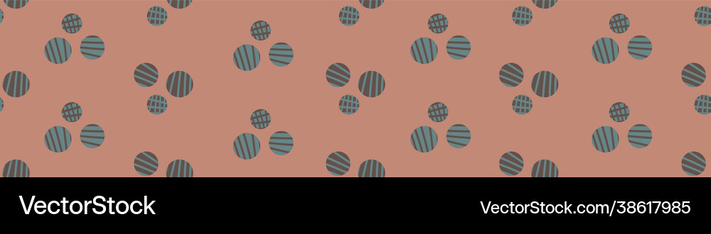 Pink Polka Dots Border