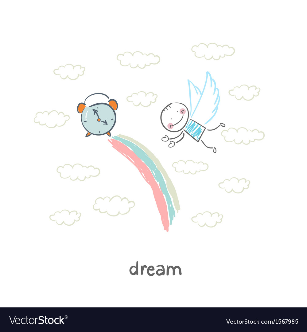 Dream Royalty Free Vector Image - VectorStock