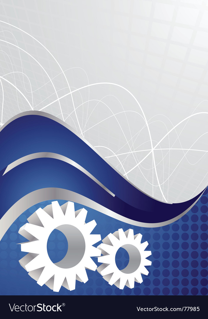 Mechanical backdrop Royalty Free Vector Image - VectorStock